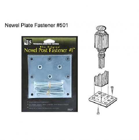 Newel Plate Fastener #501 | Universal Building Systems