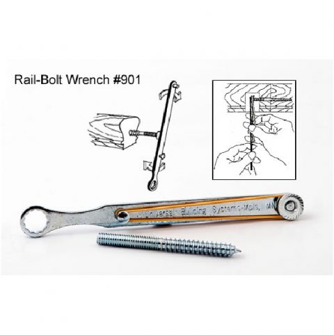 Rail-Bolt Wrench #901 | Universal Building Systems